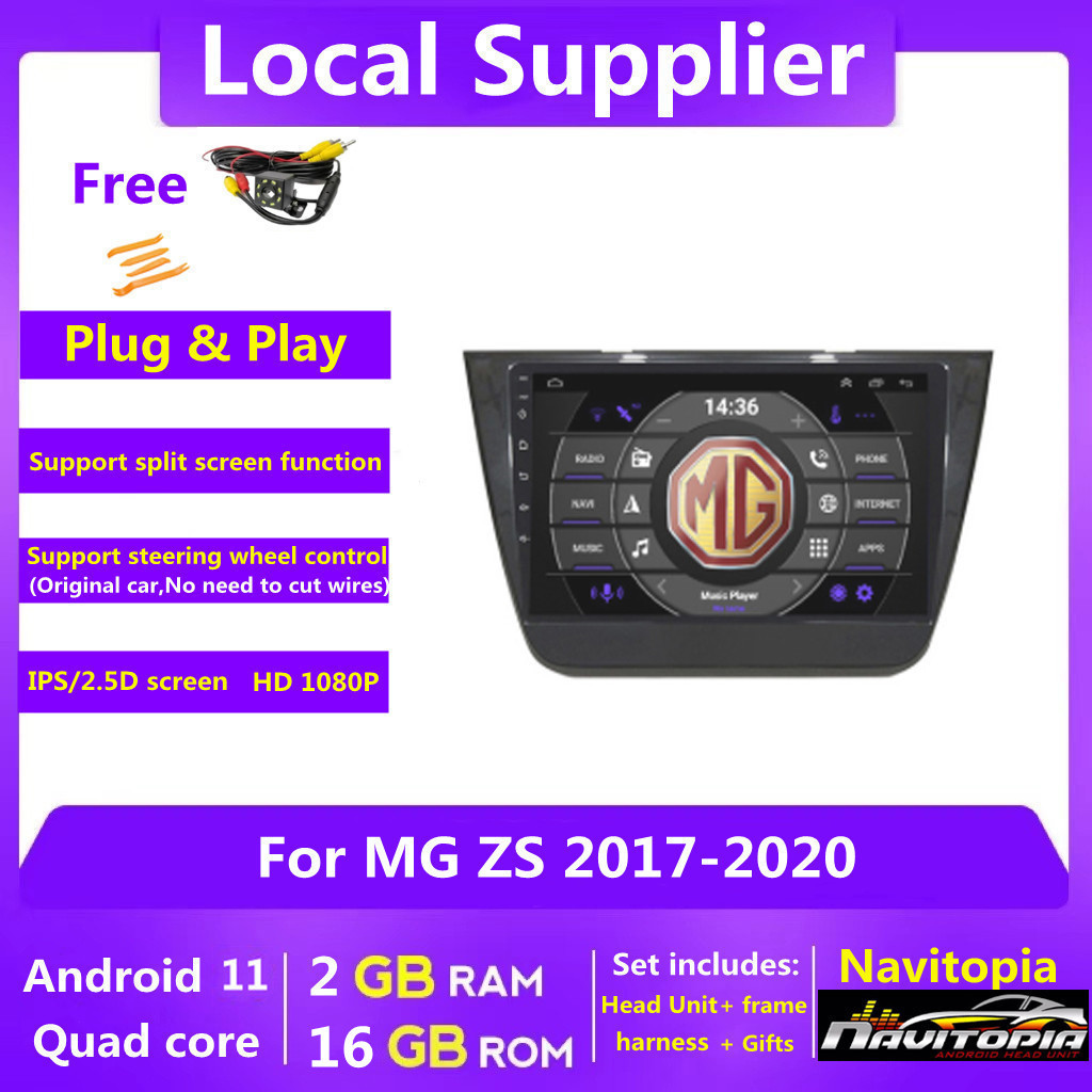 NAVITOPIA 10inch Android 11 2G RAM 16G/32G ROM(optional) Car GPS ...