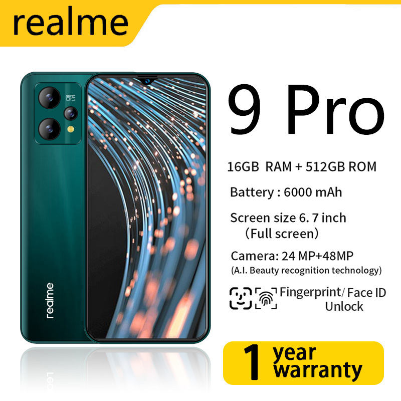 Realme 9 Pro 5G Smartphone gaming phone cheap price 5.8inch Full Screen ...