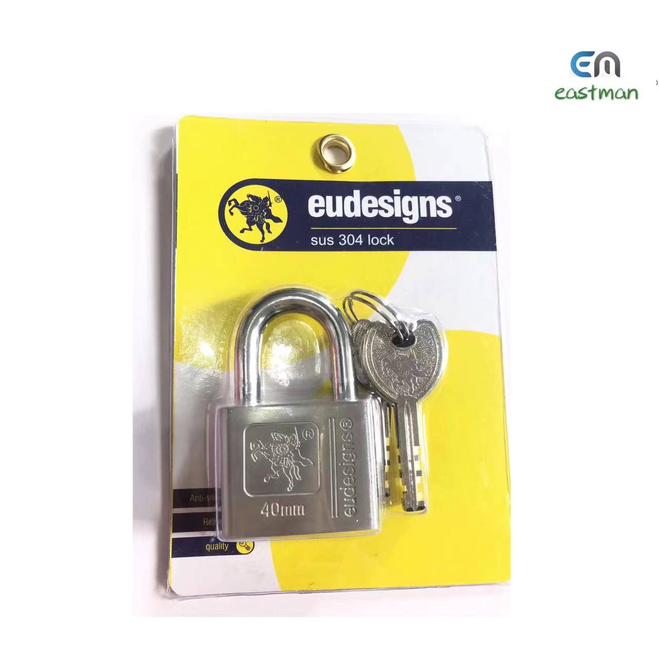 SUS 304 STAINLESS STEEL SECURITY PADLOCK SHORT & LONG SUPER HEAVY DUTY ...