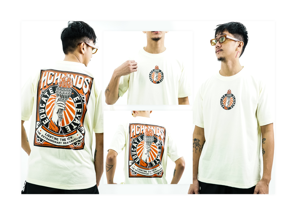 T shirt for men/HIGHMINDS - LIGHT UP(1pcs) | Lazada PH