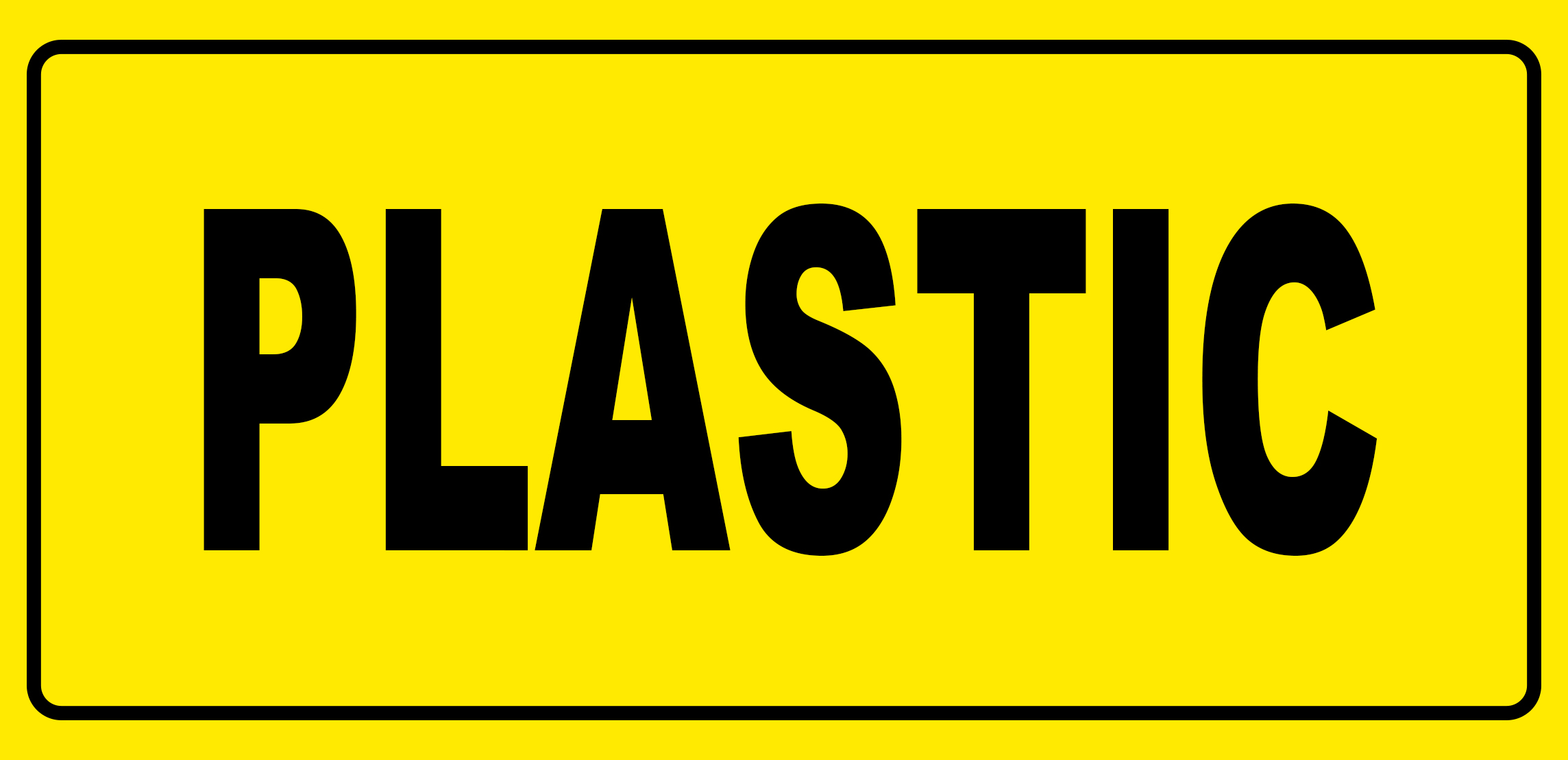 BOTE LATA PAPEL KARTON PLASTIC SIGNAGE FOR SEGREGATION PVC TYPE ...