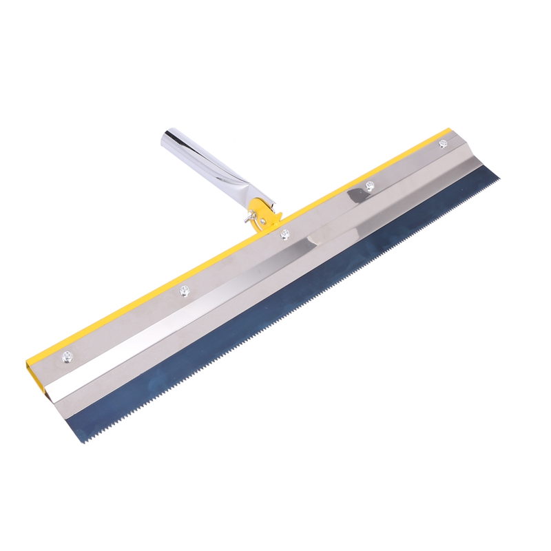 Stainless Steel Notched Squeegee Epoxy Cement Painting Coating Self ...