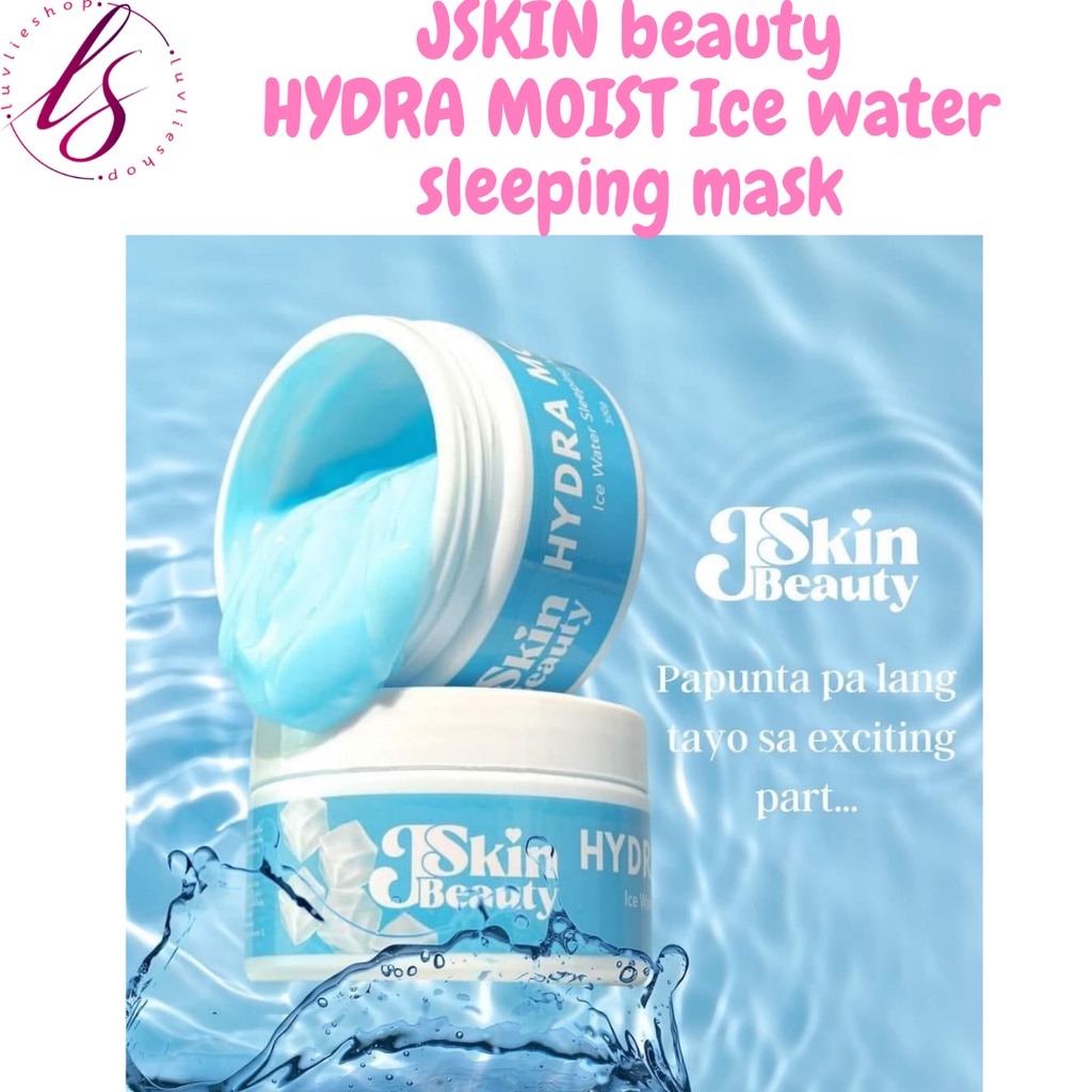 HYDRA MOIST - J Skin Hydra Moist Ice Water Sleeping Mask - LAMIG SA ...