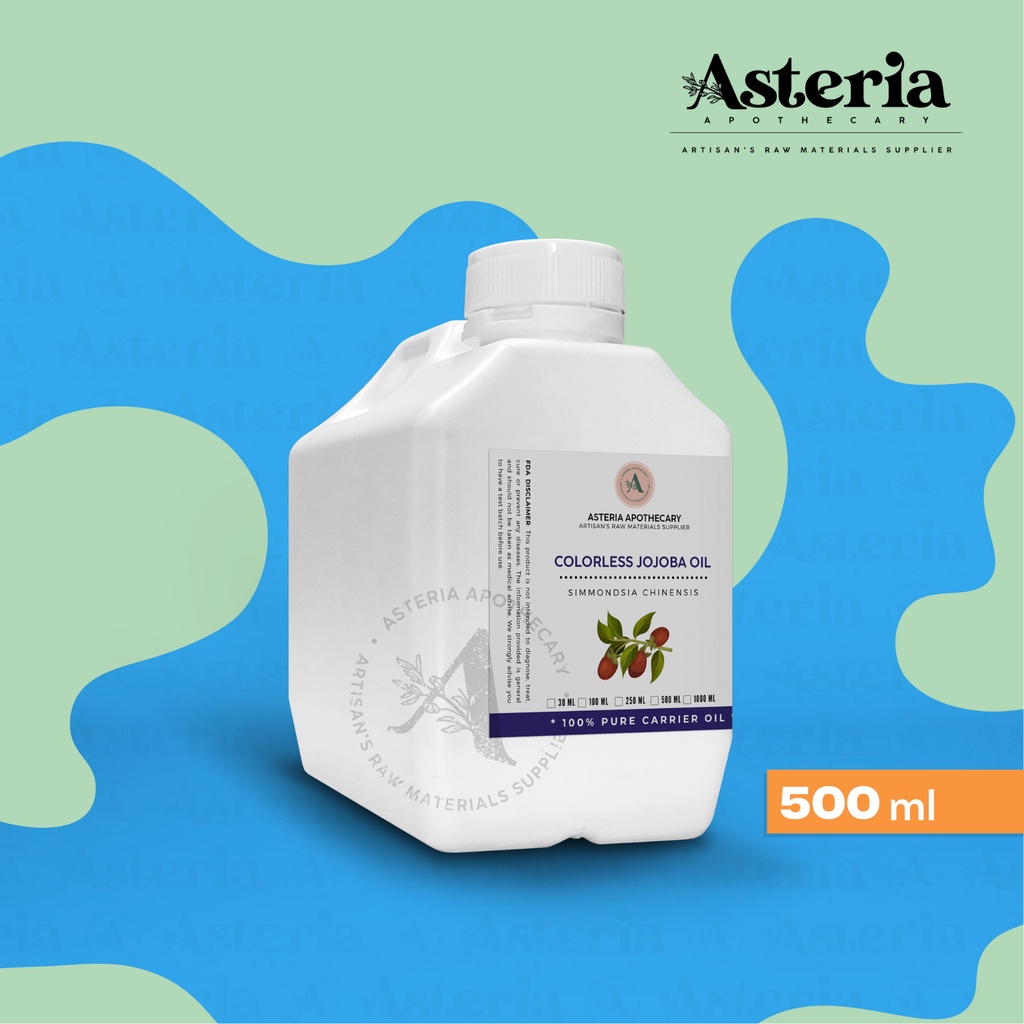 Colorless Jojoba Oil REFINED 250ML / 500ML / 1L (Carrier Oil / Base Oil ...