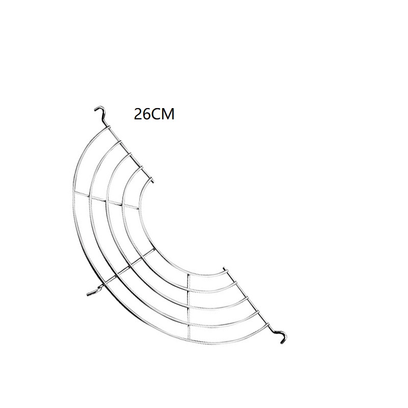 Semi-Circular Oil Drain Rack Stainless Steel Home Cooking Food Oil Drip ...