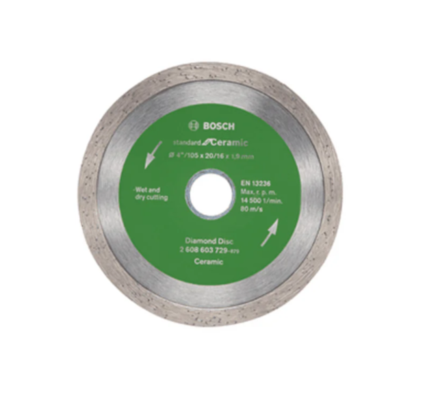 BUILDMATE Bosch 4" inch Professional Diamond Cutting Disc Continuous ...
