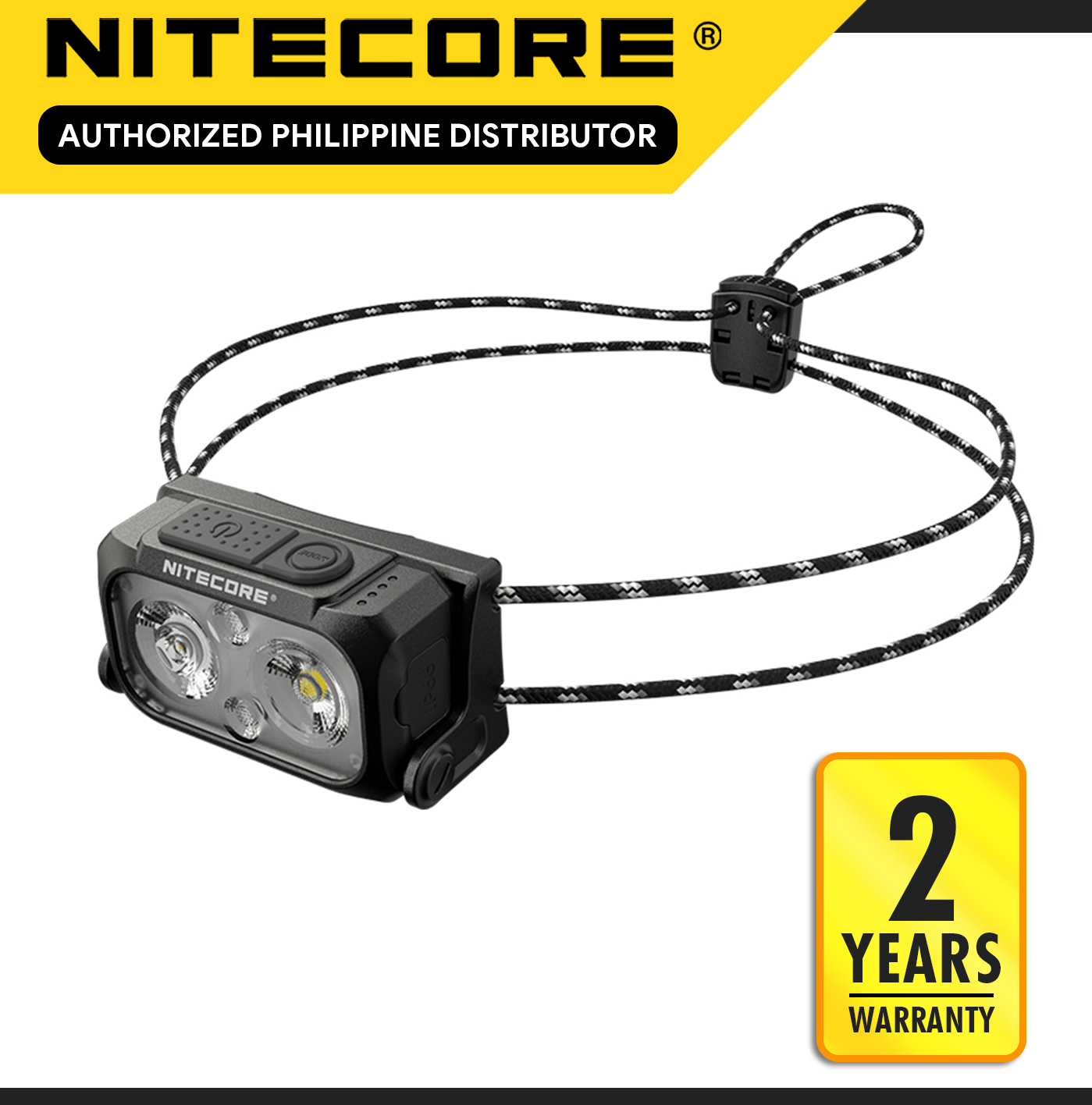 Nitecore NU21 360 Lumens Ultra Lightweight Dual Beam Outdoor Headlamp ...