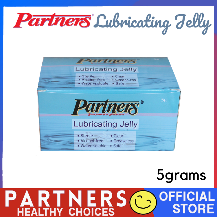 PARTNERS LUBRICATING JELLY SACHET 5 GRAMS (10 pcs) | Lazada PH