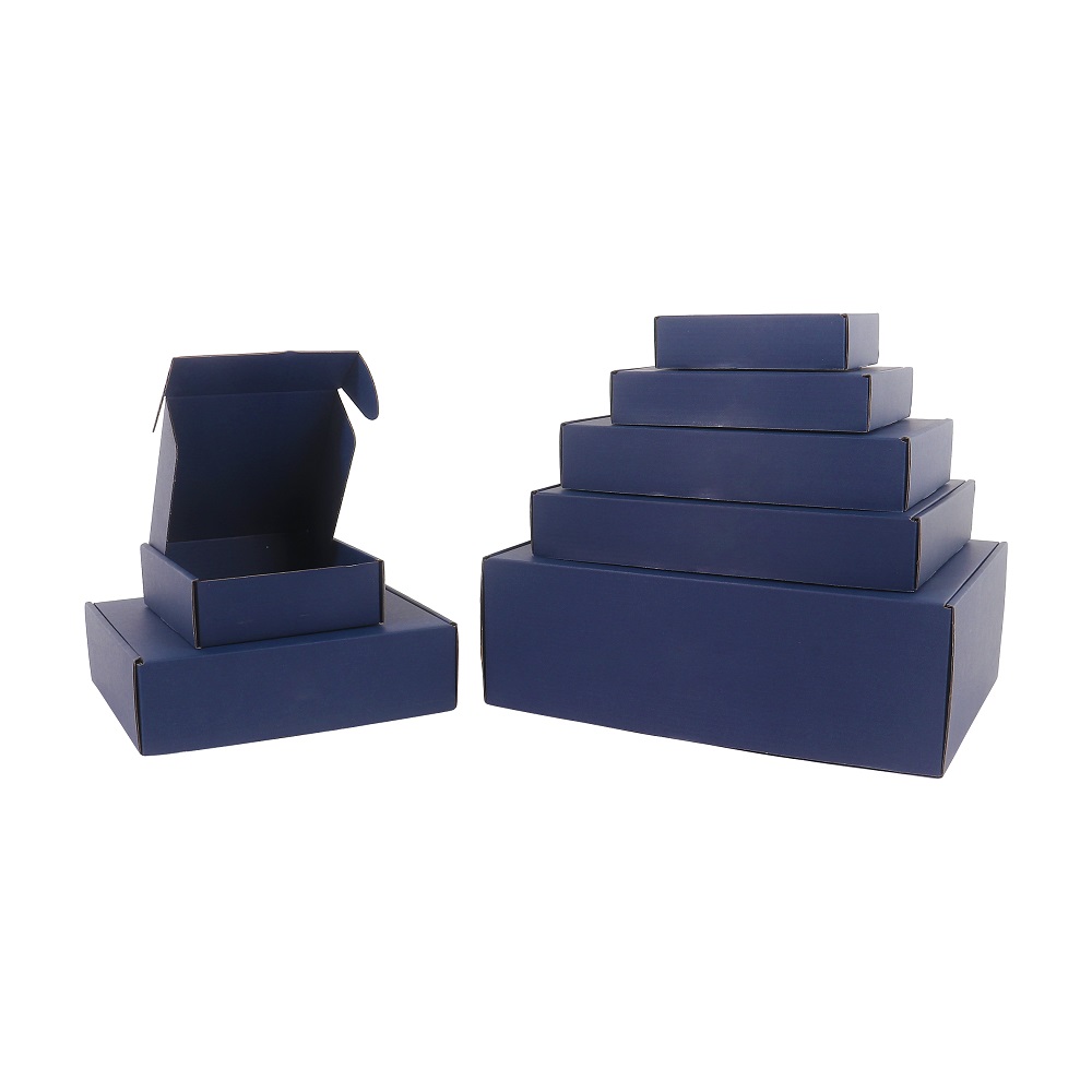 Dark Blue High-end Carton Corrugated Cardboard Box Packaging (SSC889 ...