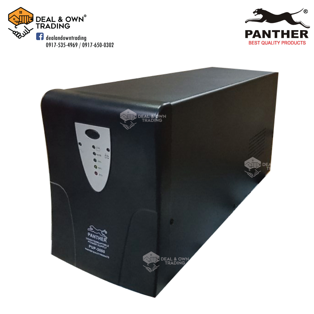 Panther PUP 3000 Uninterruptible Power Supply (UPS) 3000 VA 1800 Watts ...