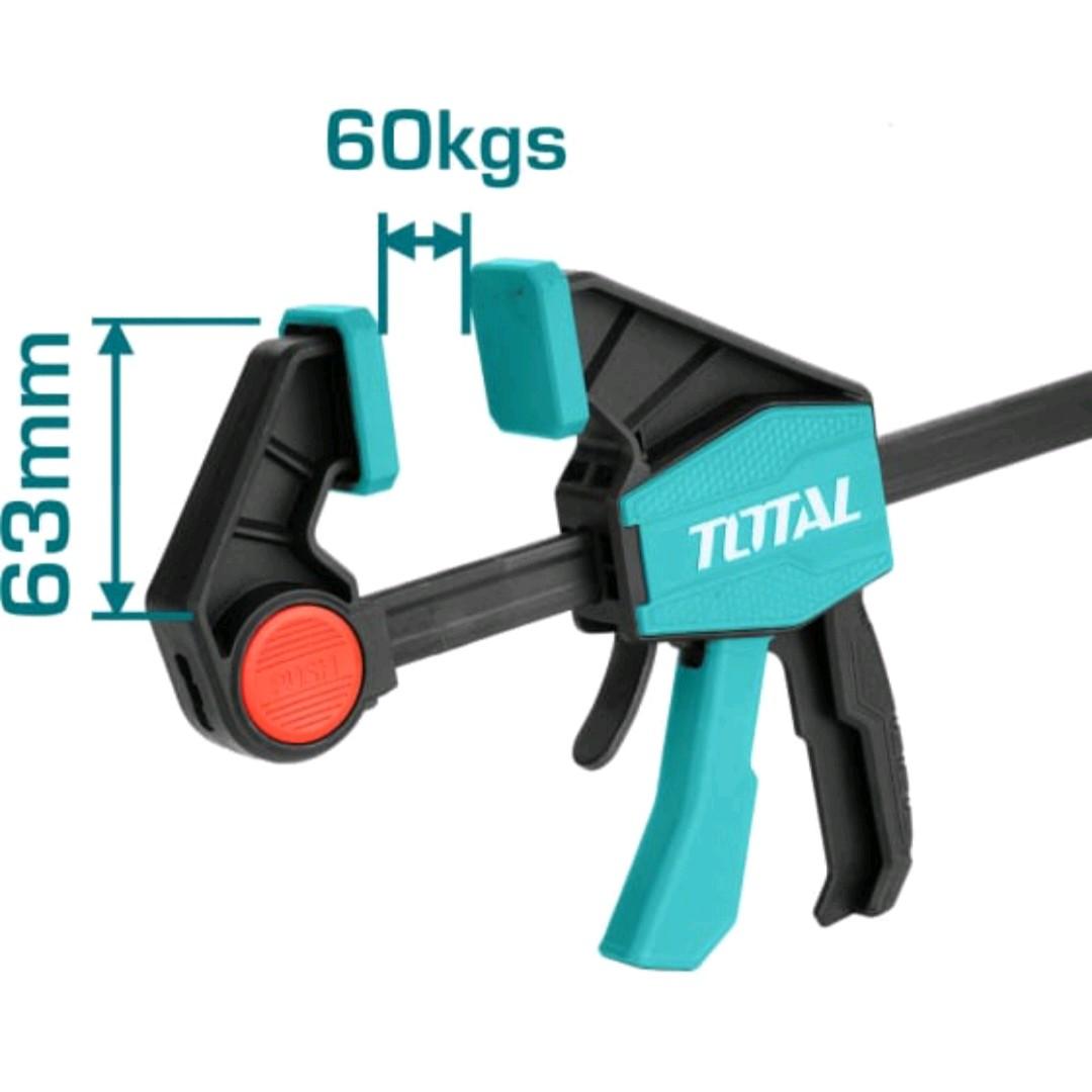 TOTAL Quick Bar Clamps 6" 150mm THT1340601 | Lazada PH