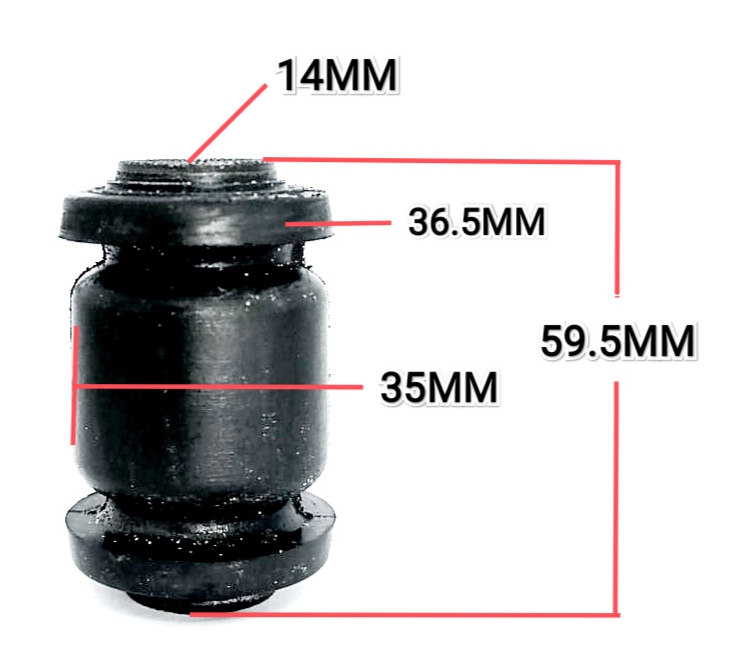 SUSPENSION ARM BUSHING TOYOTA COROLLA 98-02 / ALTIS FRONT ( 48654-02060 ...