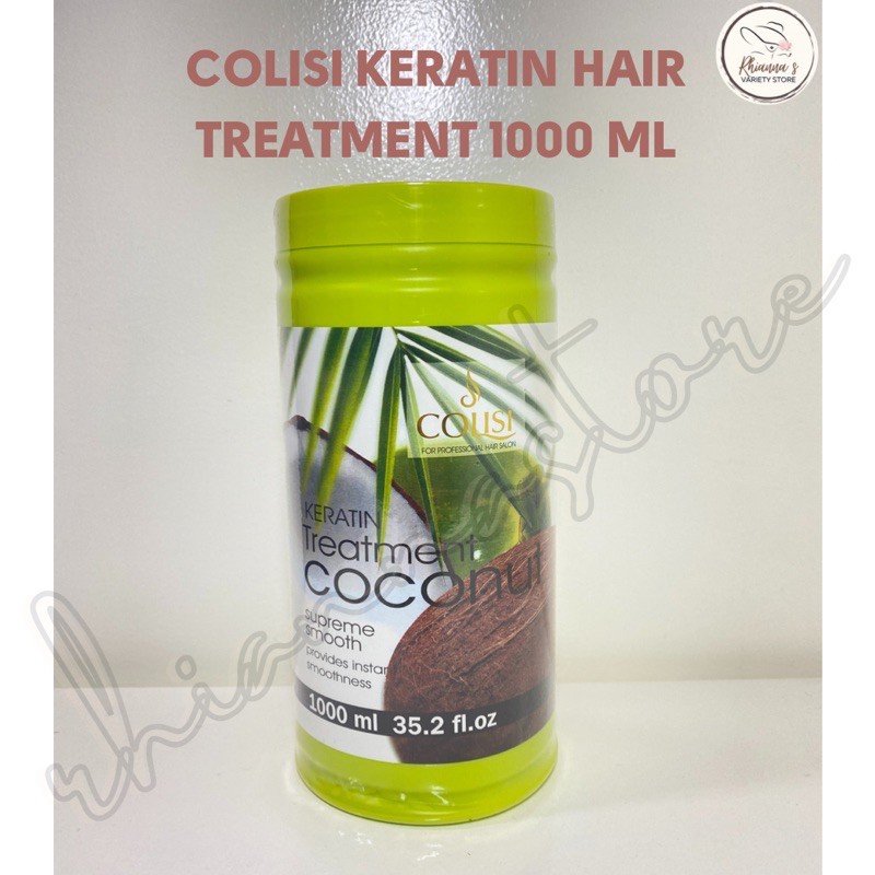 Colisi Keratin Hair Treatment Milk/Coconut 1000ML | Lazada PH