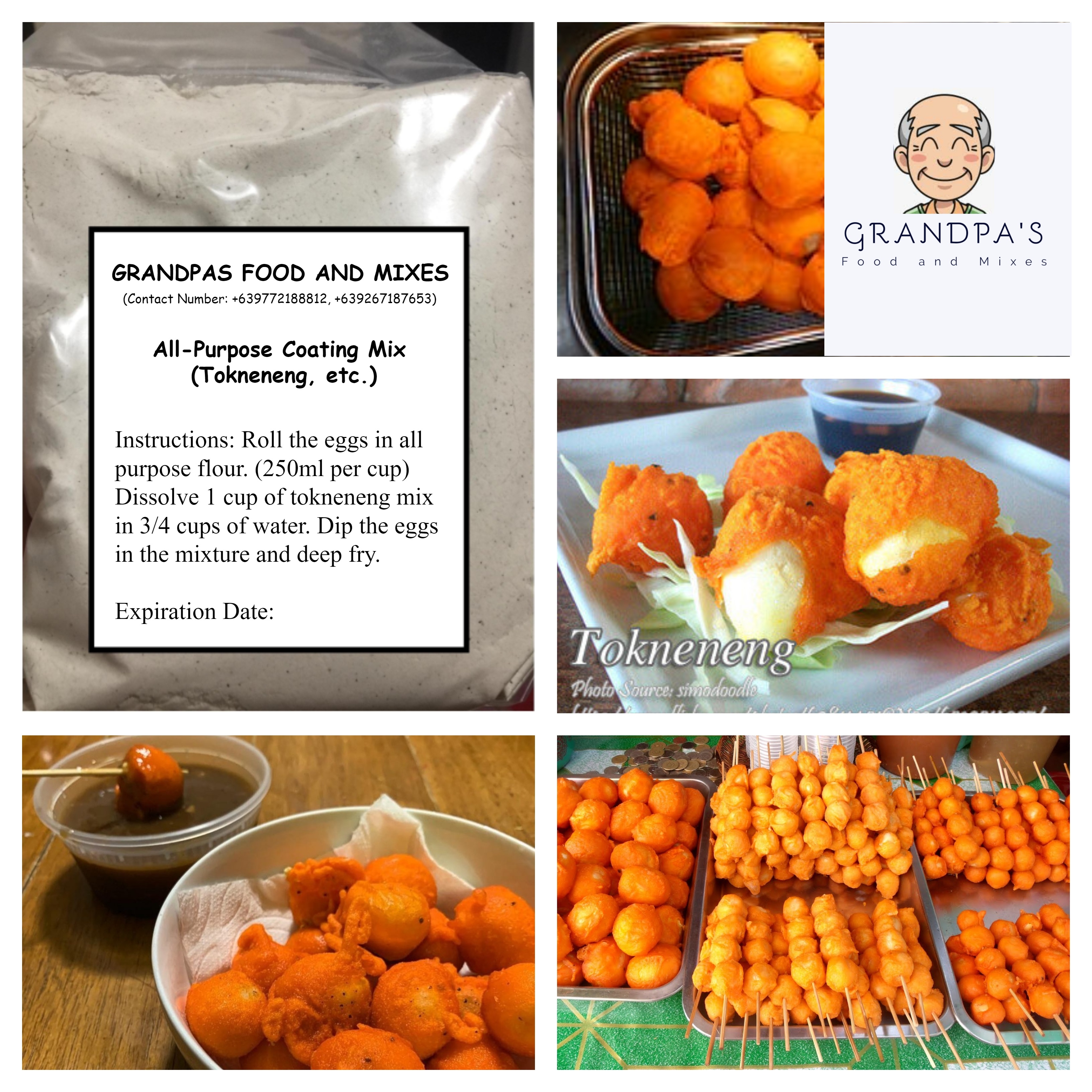 All-Purpose Coating Mix (Tokneneng, Itlog (Eggs), etc.) (250g). | Lazada PH