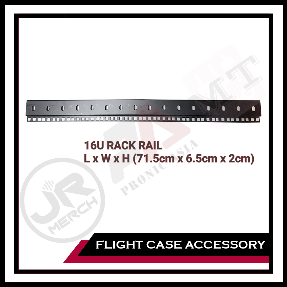 16U RAIL RACK used in Flight / Tour Case (RR16U) See photo for details ...