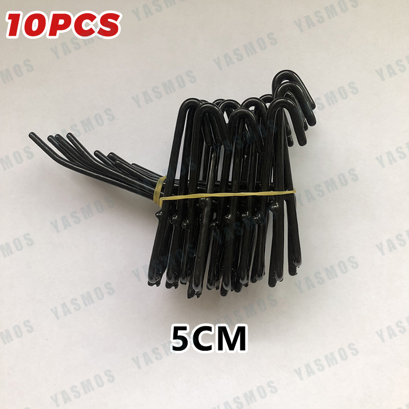 10pcs Black High Quality Heavy Duty Screen Hooks | Wire Mesh Hooks (5cm ...