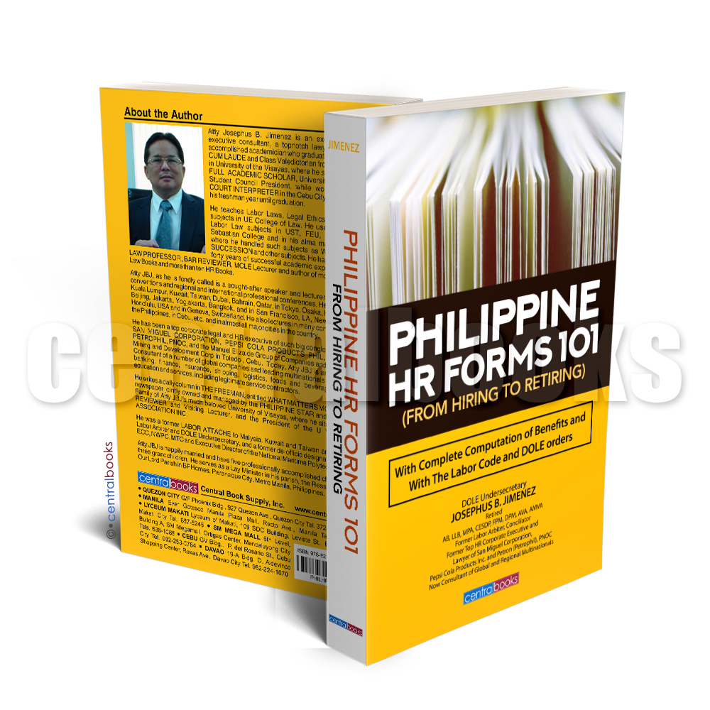 Philippine HR Forms 101 2019 by Josephus Jimenez - Paperbound | Lazada PH