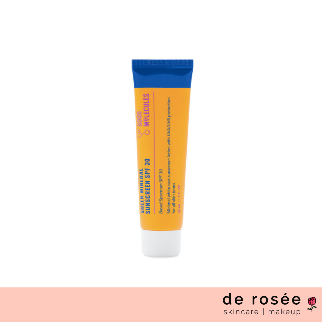 Good Molecules Sheer Mineral Sunscreen SPF30 - 50ml | Lazada PH