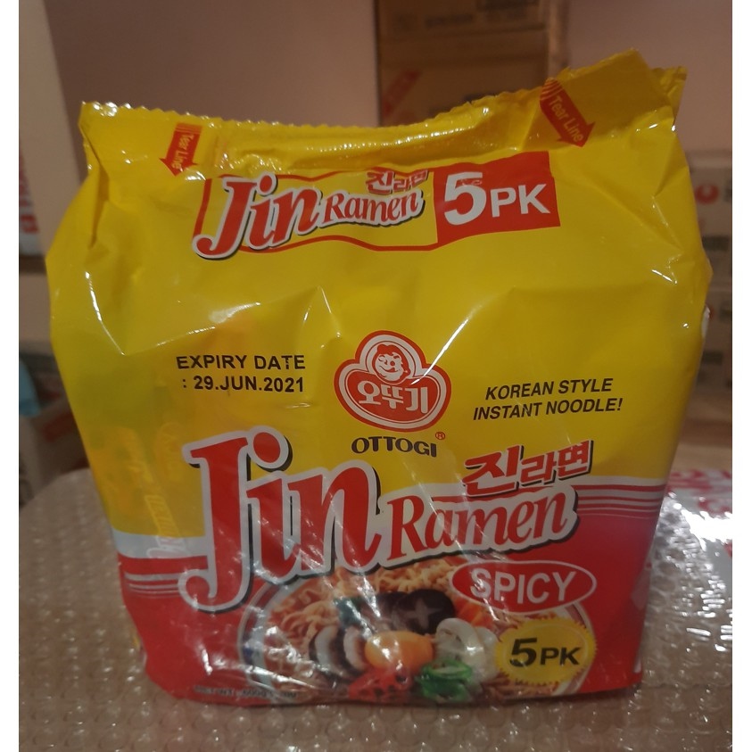 KE . yuqm80 Ottogi Jin Ramyun / Ramen Spicy and Mild flavors (Korean ...