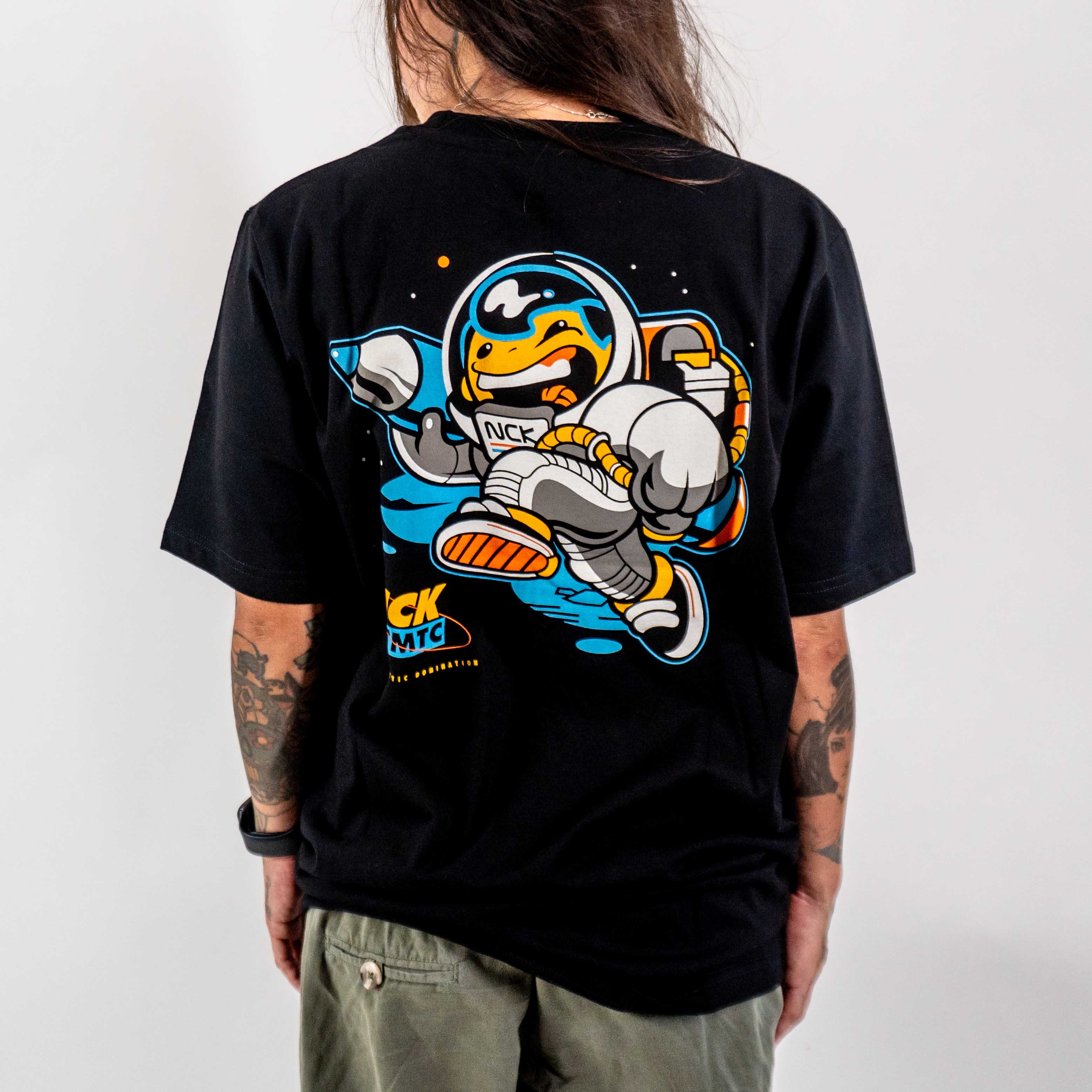 Nick Automatic "Astro Jumper850" Black T-Shirt | Lazada PH