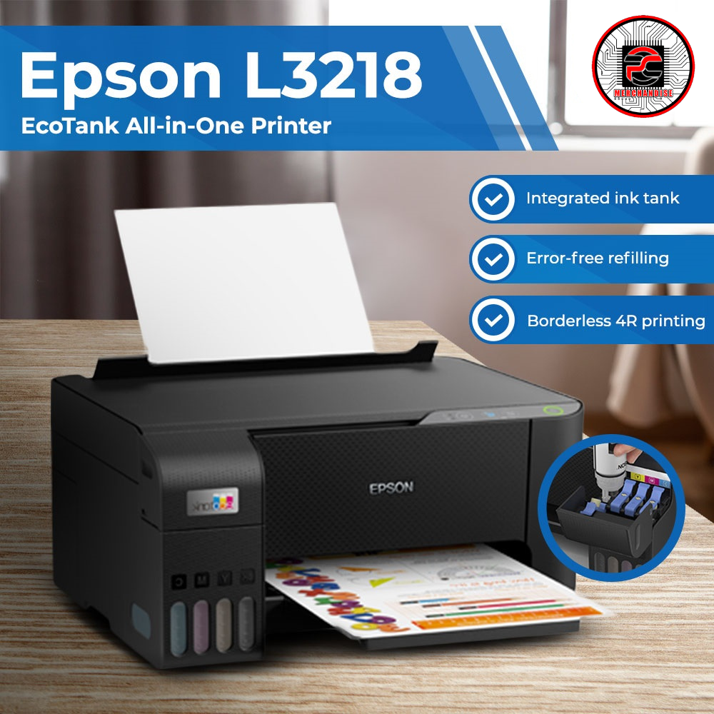 EPSON L3218 3IN1 PRINT/XEROX/SCAN | Lazada PH