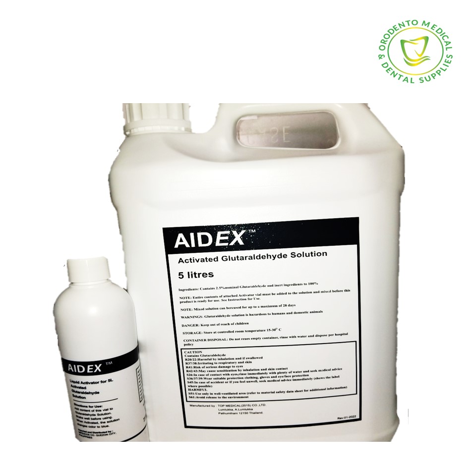 AIDEX Medical Device Disinfectant-5 Liter (RTU) | Lazada PH