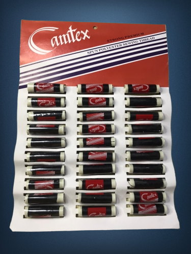 CAMTEX / ABC 30 Spools Tubes Sinulid Sewing Thread Multicolors White ...