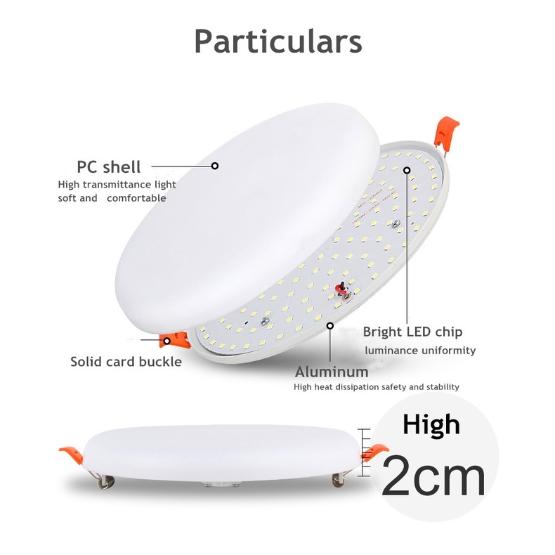 LED Hole Adjustable Pin Light 9W 18W Ultra Thin Recessed Panel Light ...