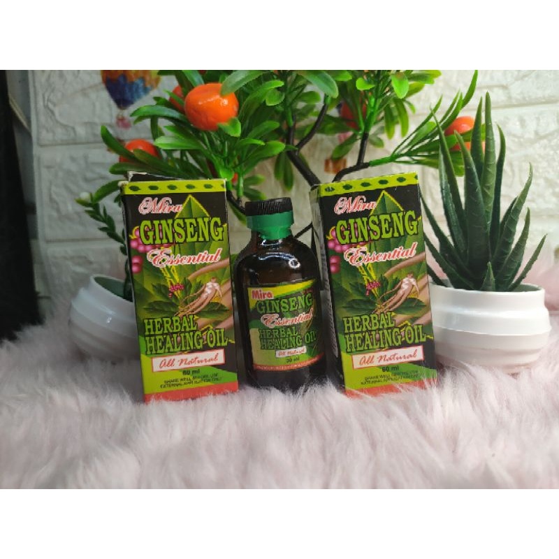 Mira Ginseng Herbal Oil 60ml | Lazada PH