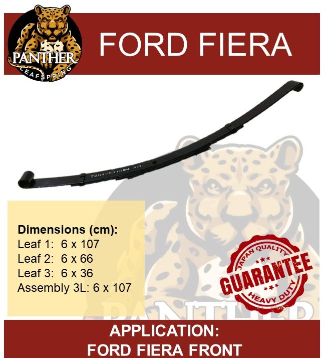 Molye / Leaf Spring for Ford Fiera Front (MATIBAY) | Lazada PH