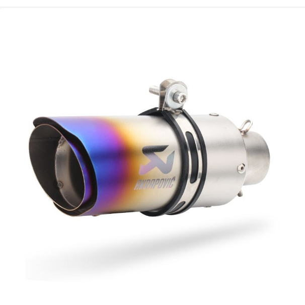Motorcycle Exhaust Pipe Muffler Inlet 51mm Akrapovic Exhaust Mufflers ...
