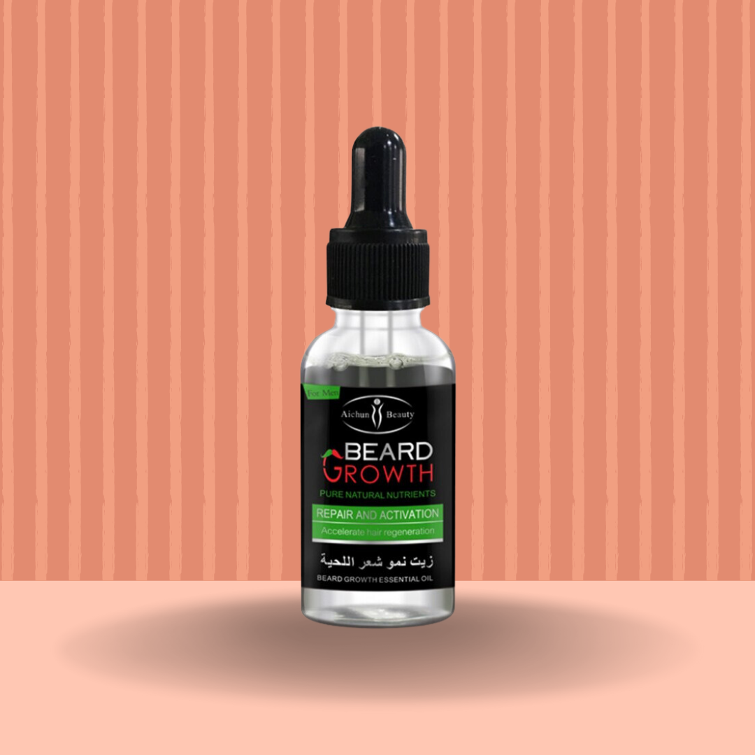 Beard Growth Premium Organic Pampatubo Ng Balbas Mustache Growth Oil ...