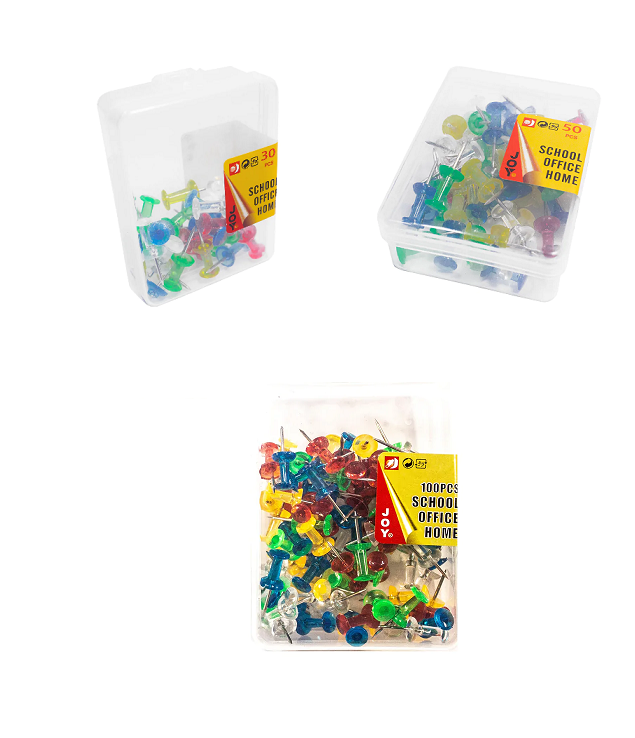 Joy Colored Push Pins 30's, 50's, 100's | Lazada PH
