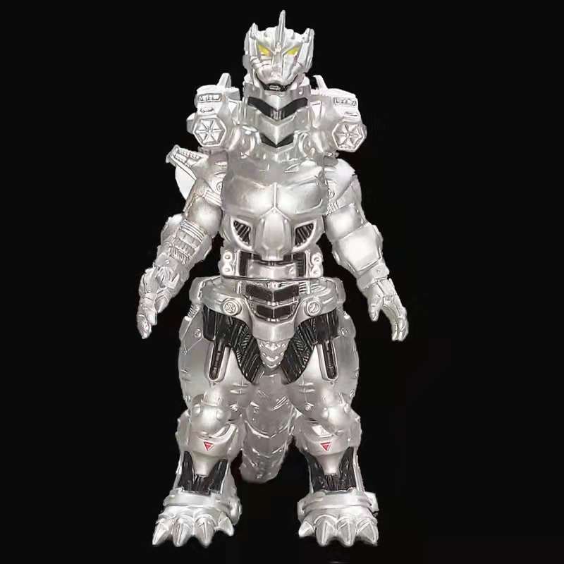 Yna 17cm mecha godzilla vs kingkong movie monster machine dragon silver ...