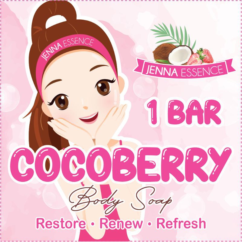JENNA ESSENCE COCOBERRY BODY SOAP TRIAL PACK (1 BAR) | Lazada PH