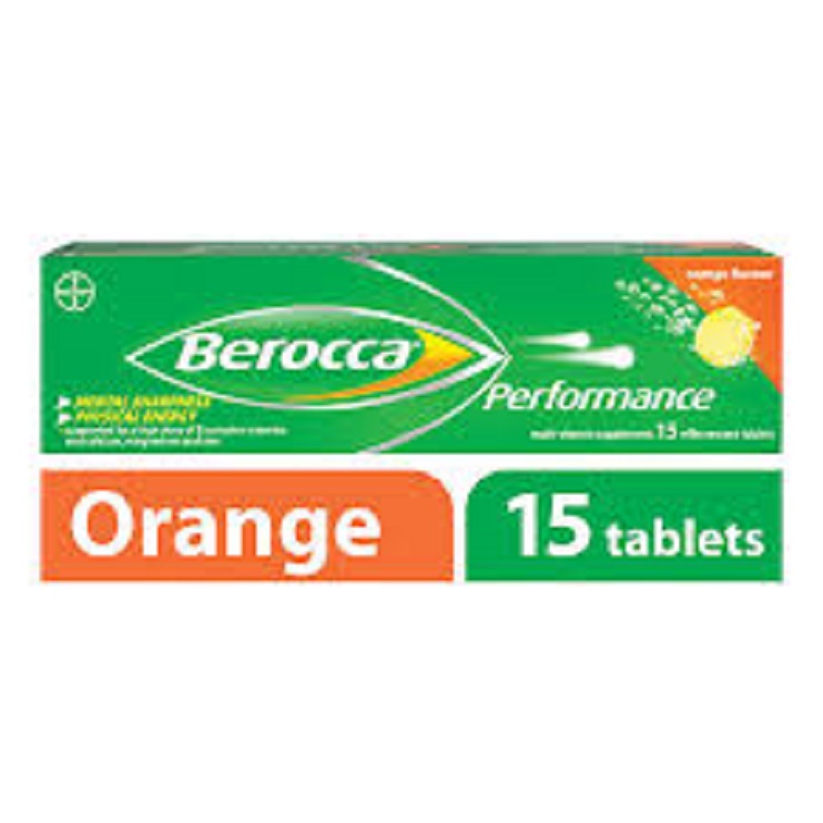 Berocca Orange Flavor Energy Vitamins Effervescent 15 Tablets | Lazada PH