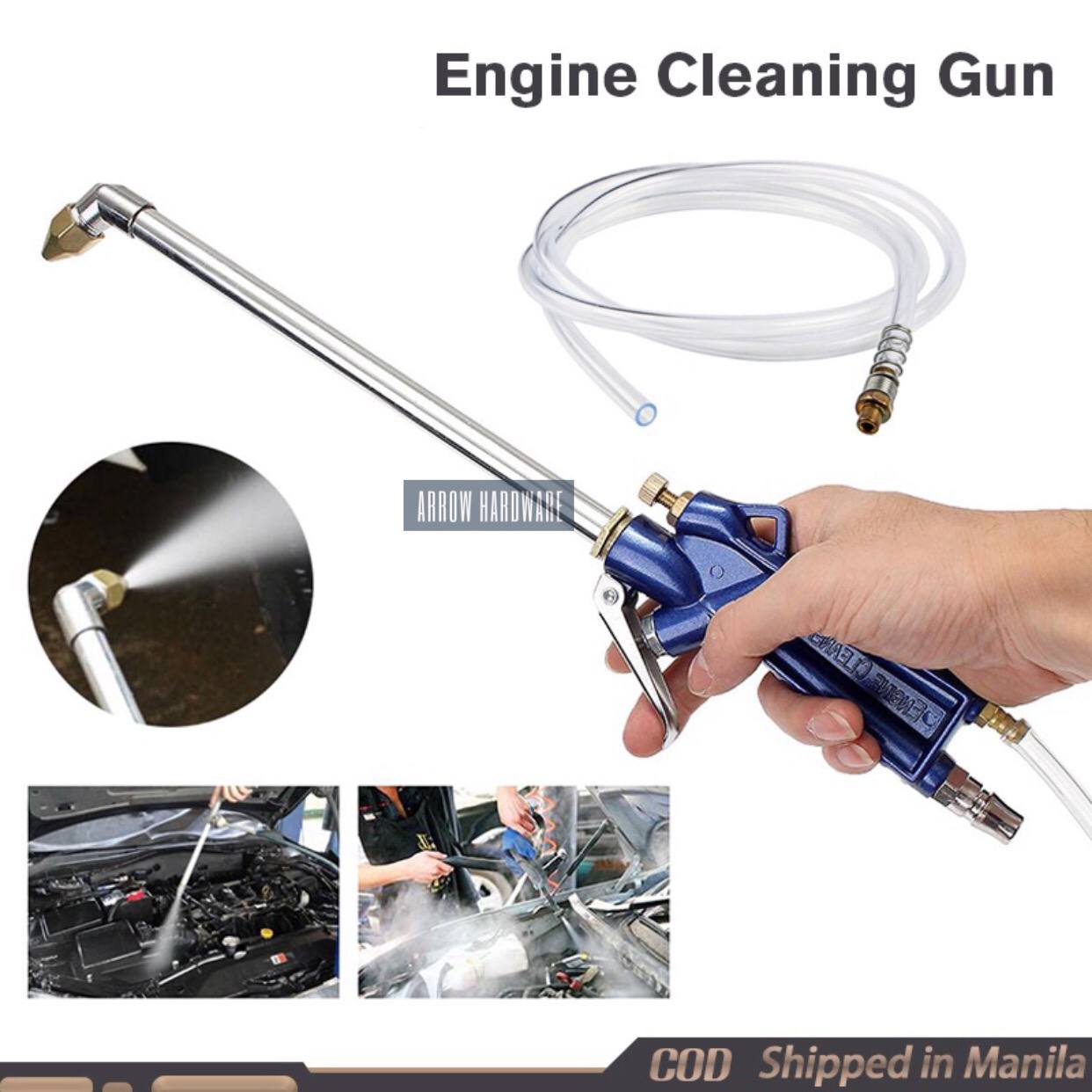 Air Blow Gun With 1.2m Hose Siphon Spray Gun Cleaning Kit | Lazada PH