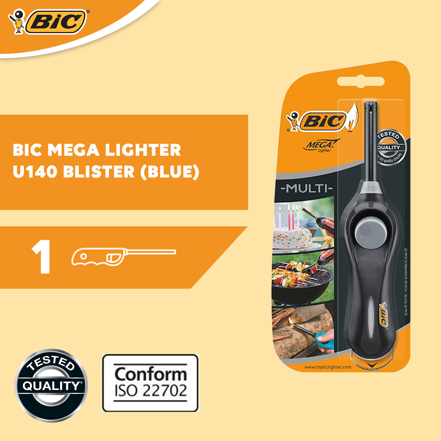 BIC MegaLighter Multi Utility Lighter | Lazada PH
