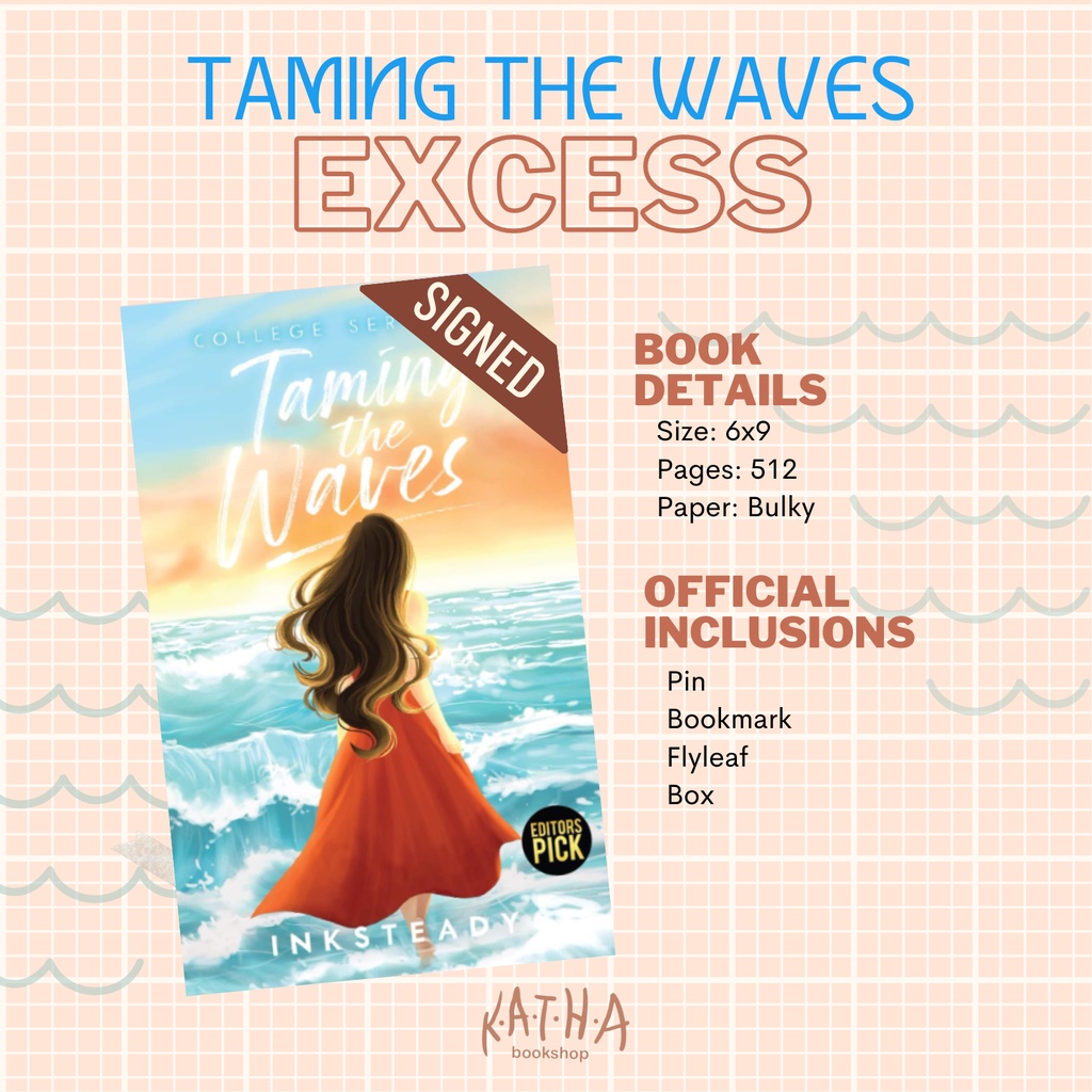 ☝ON-HAND SIGNED College Series Taming the Waves (TTW) by inksteady ...