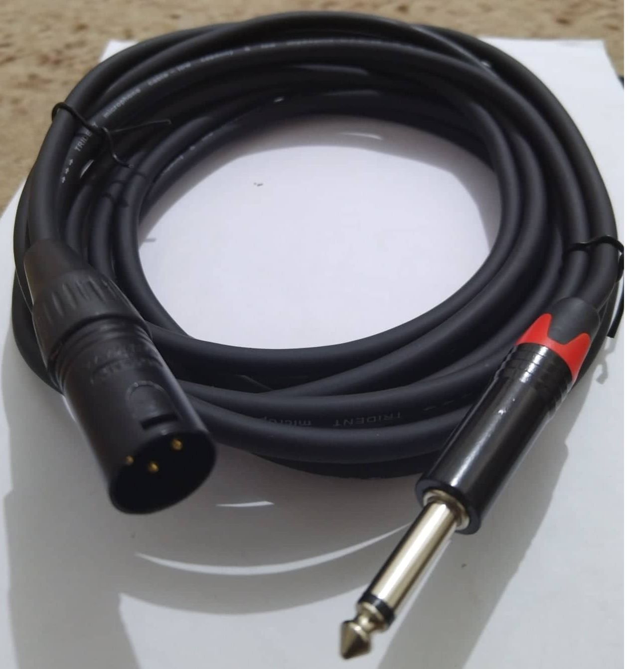 HEAVY DUTY XLR MALE TO PL AUDIO CABLE | Lazada PH