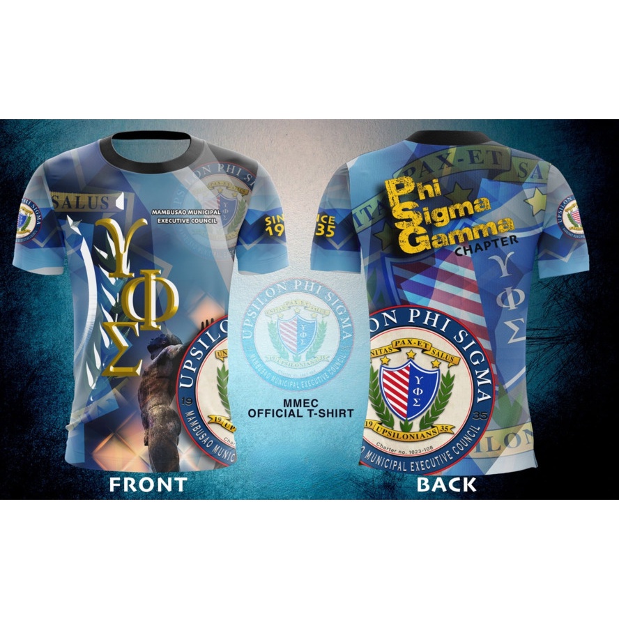 Upsilon Phi Sigma Fraternity Full Sublimation Shirt | Lazada PH