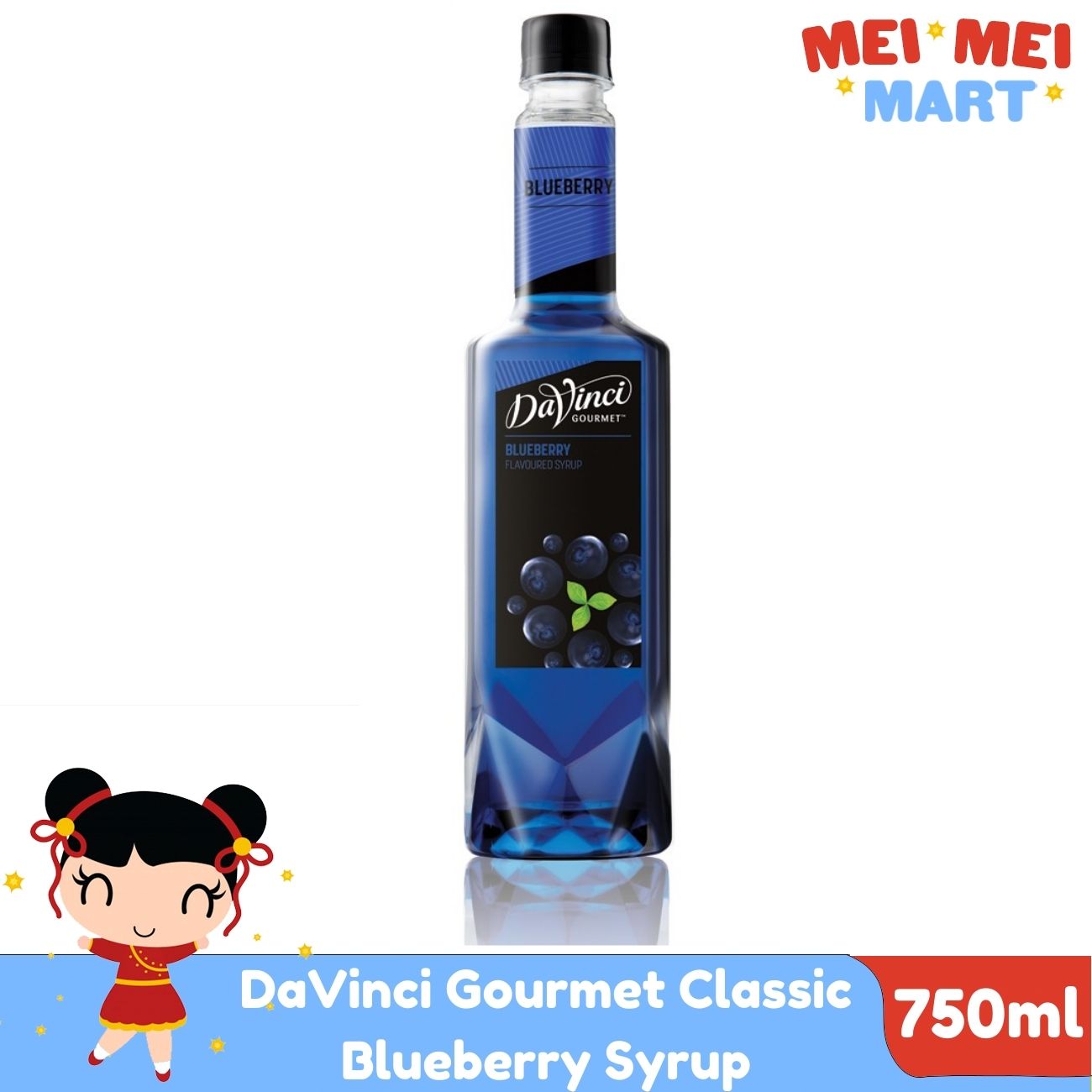 DaVinci Gourmet Classic Blueberry Syrup 750ml | Lazada PH