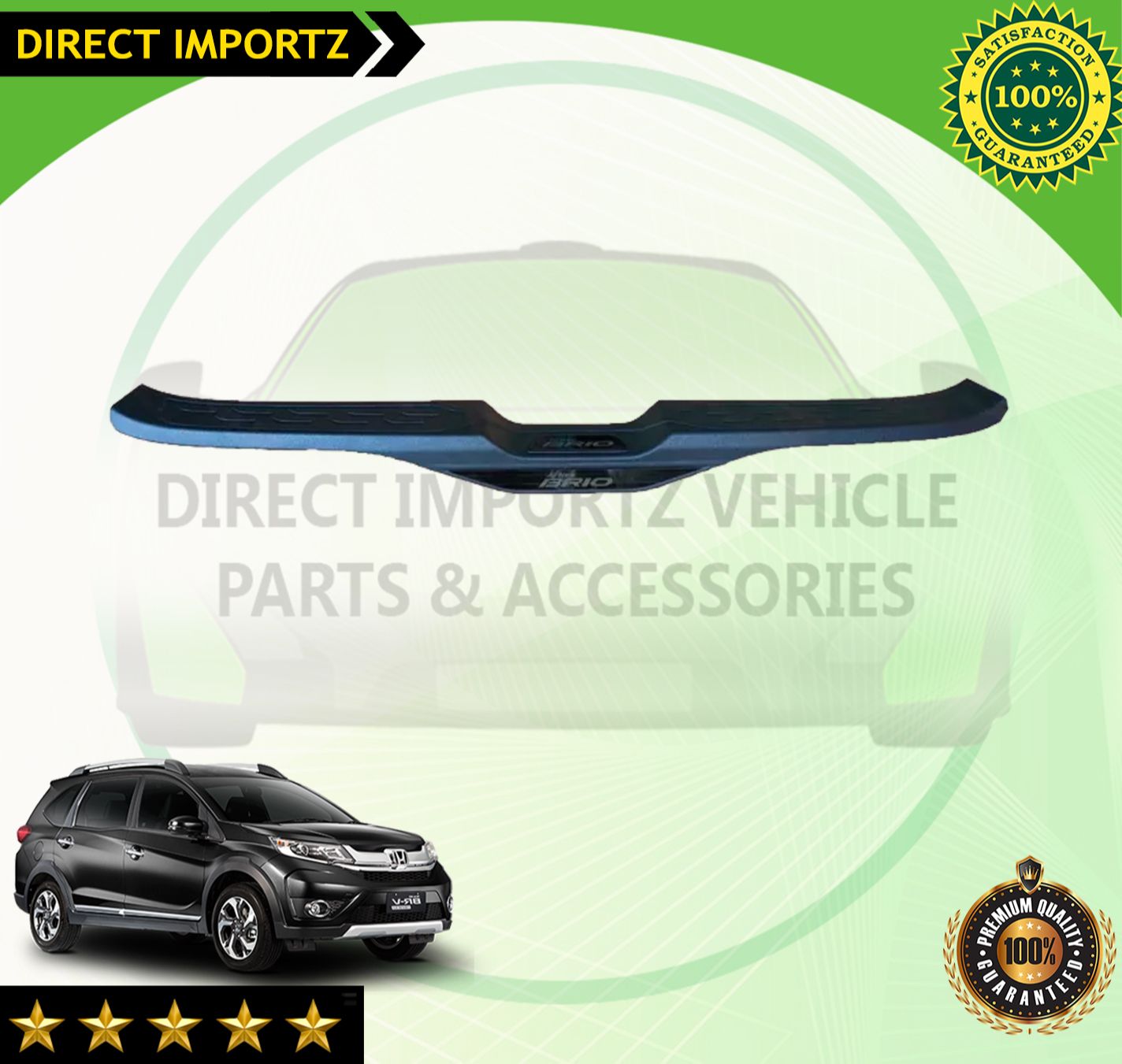 Honda Brio 2019 to 2024 OEM Rear Step sill or Rear Bumper Guard ( rear ...