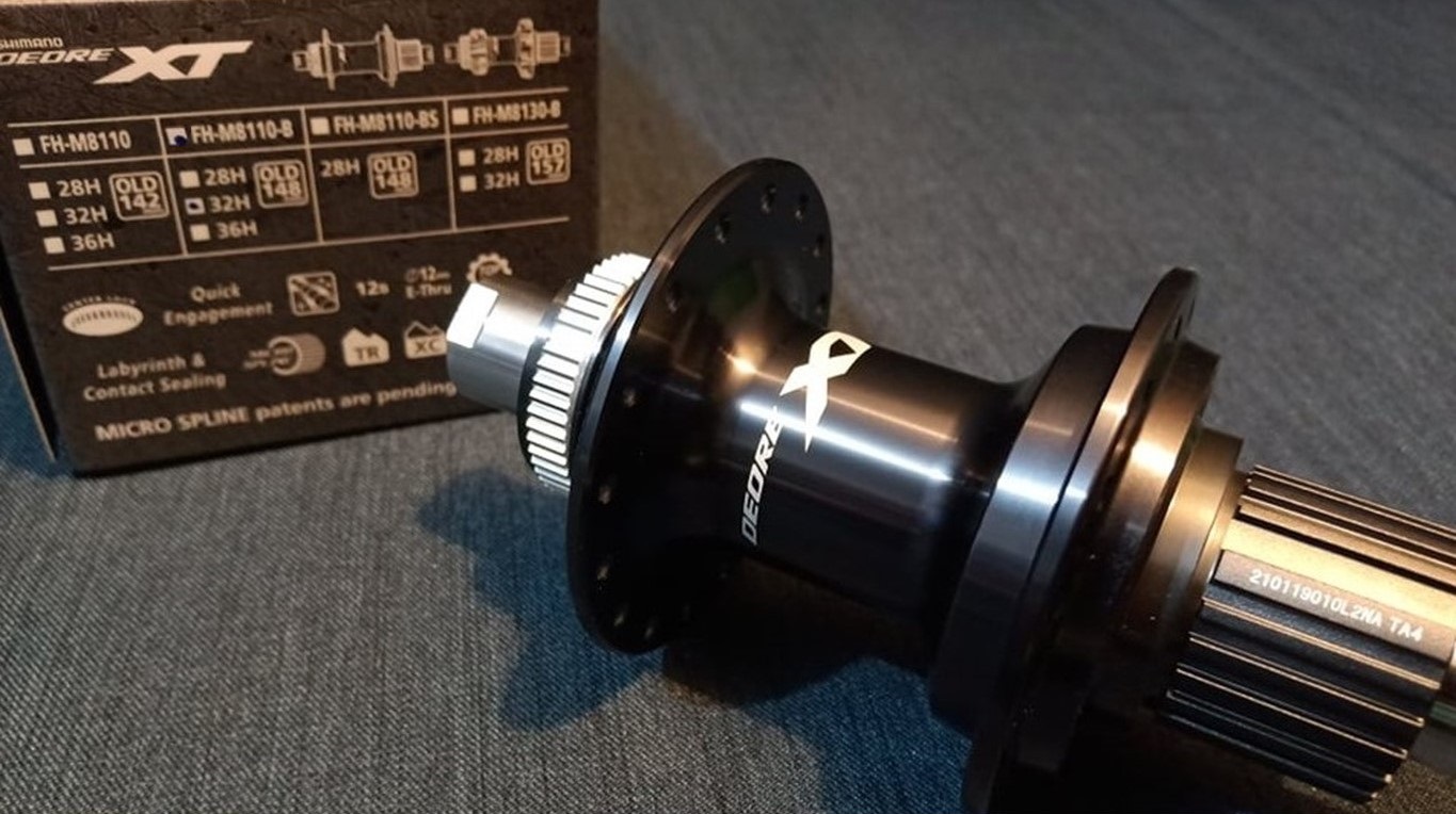 SHIMANO XT M8110B 148 Rear Microspline 12spd 32H Center Lock Hub (100% ...