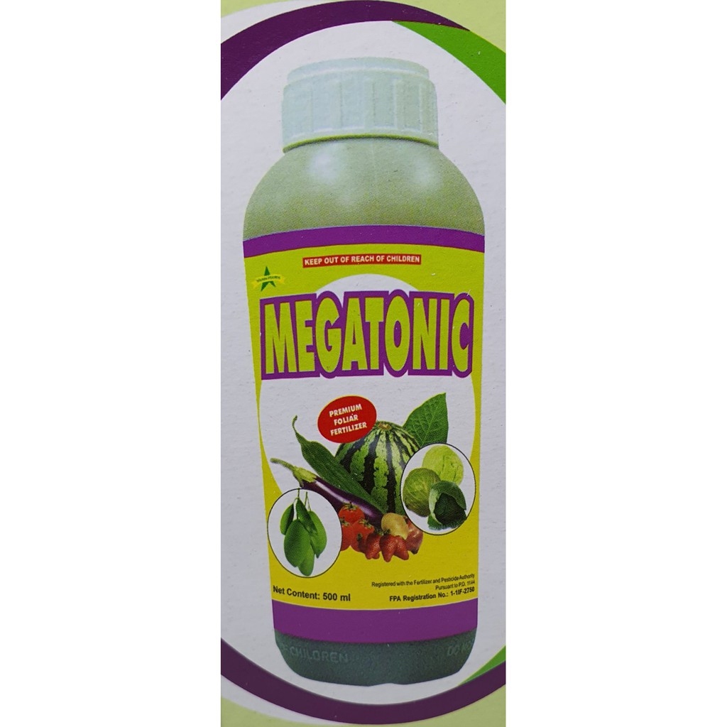 Megatonic 500ml pack INSECTICIDE FOLIAR FERTILIZER METOMYL or CARDINAL ...