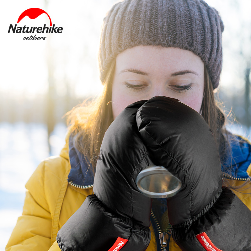 Naturehike moves customers' warm goose down gloves for men and women in ...