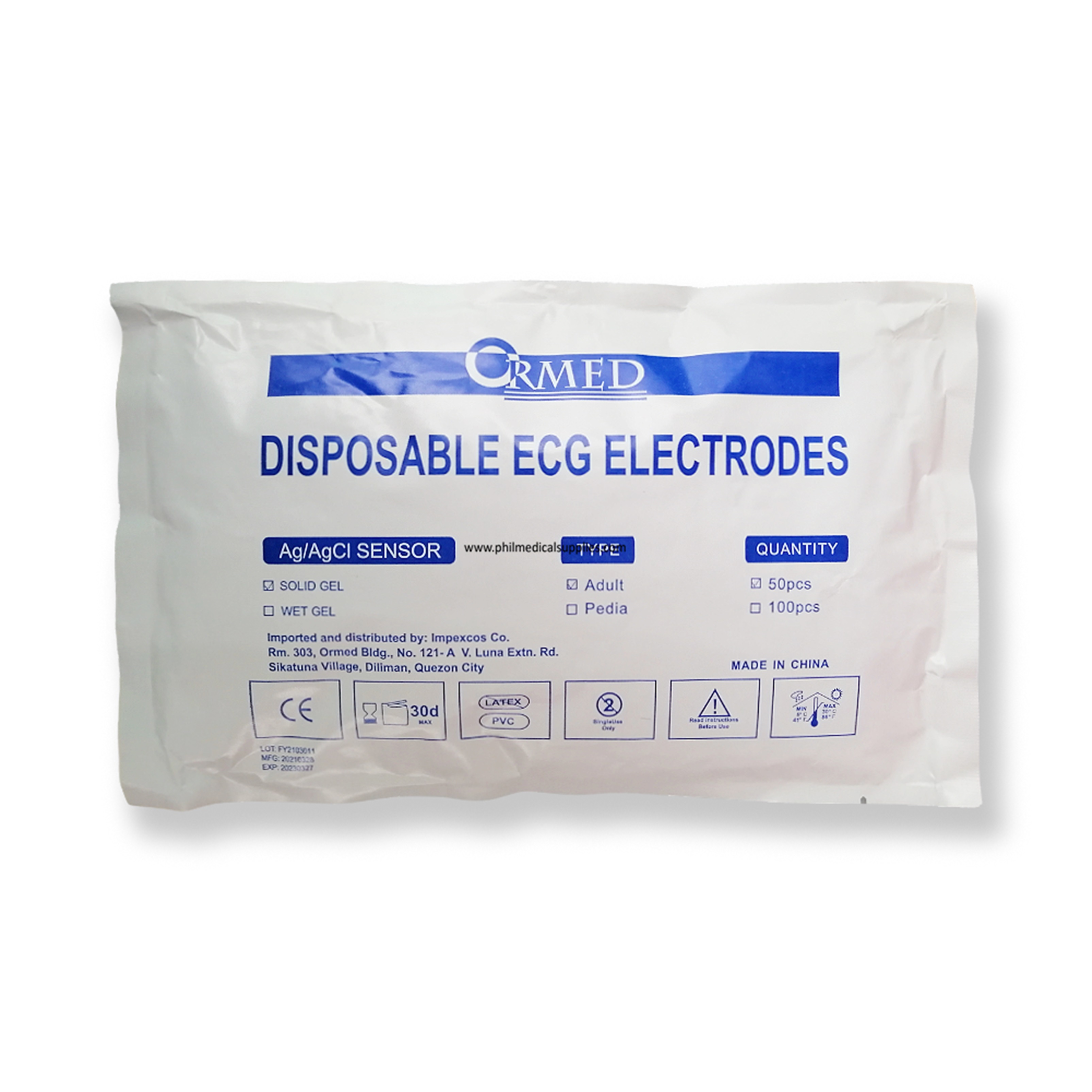 3M ECG Electrodes Disposable ECG Electrodes for Adult for Pedia Medical ...