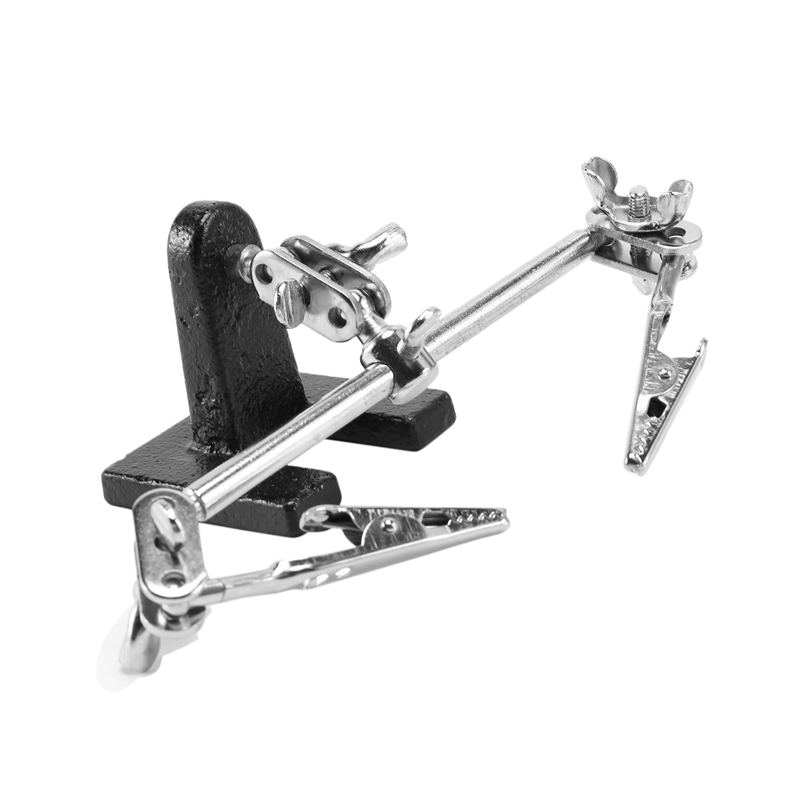 2X Third Hand Soldering Iron Stand Clamp Helping Hands Clip Tool PCB ...