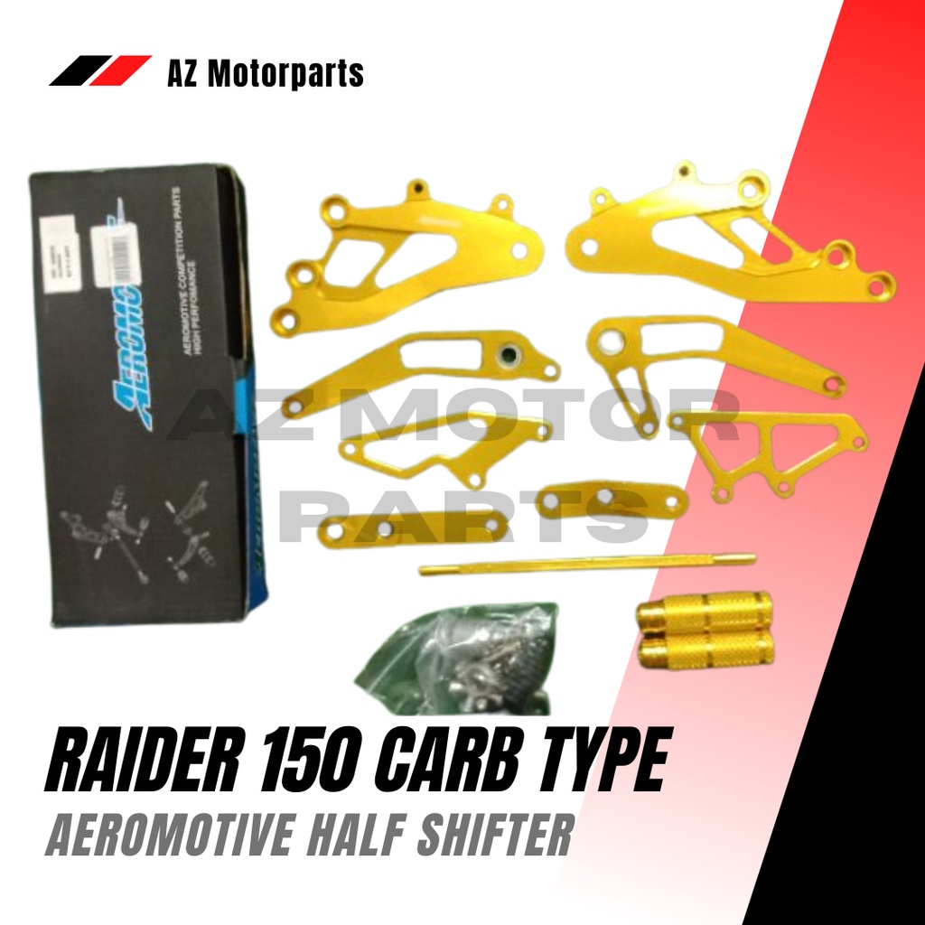 【Ready Stock】 Aeromotive Half Shifter for Raider 150 carb type | Lazada PH