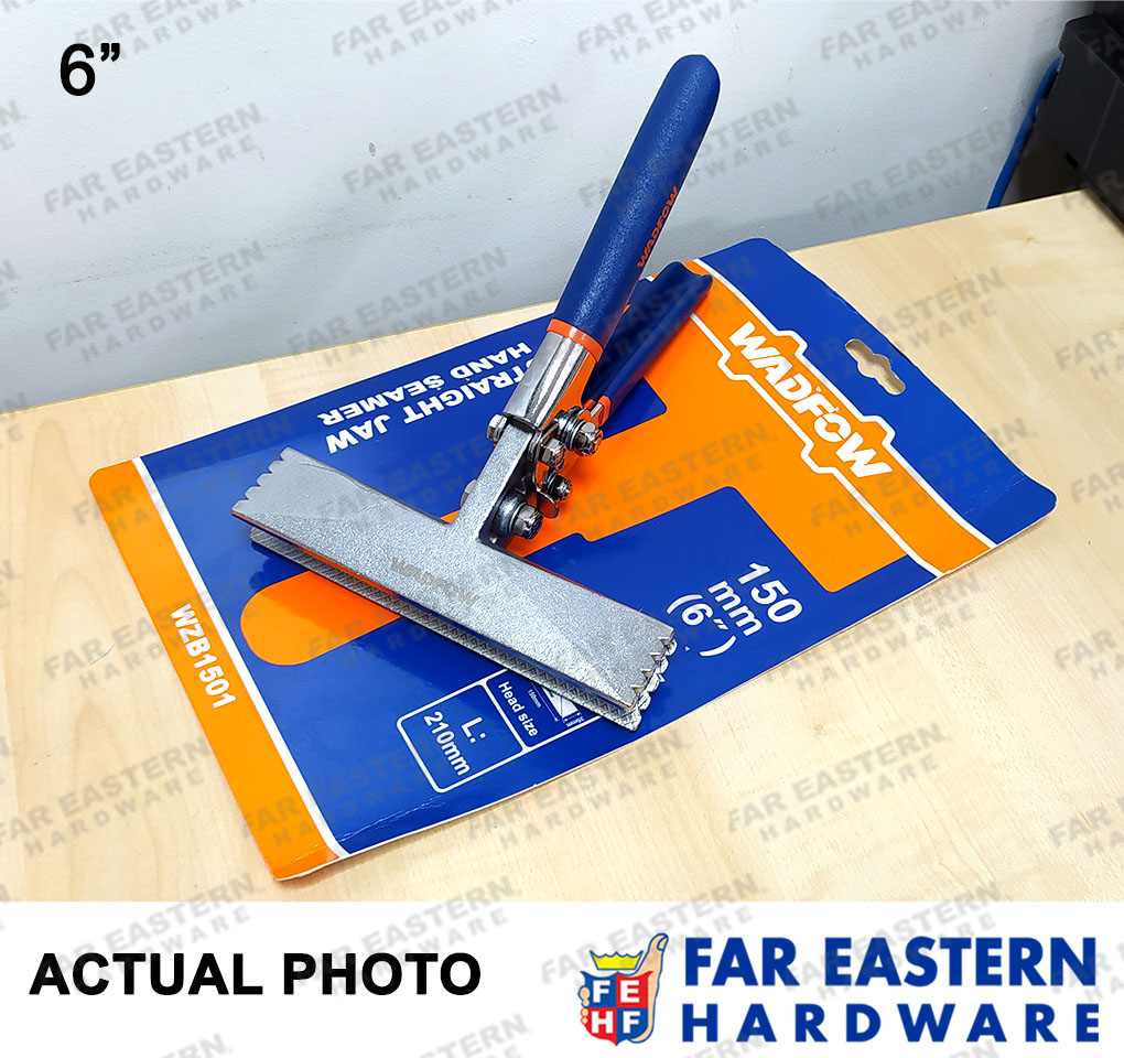 WADFOW Hand Seamer Metal Sheet Clamp Bender Straight Jaw 3" | 6" WFHT ...